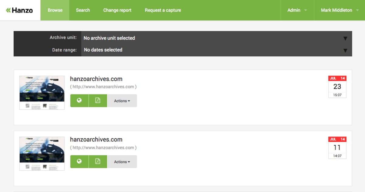 Hanzo - Django, Python project